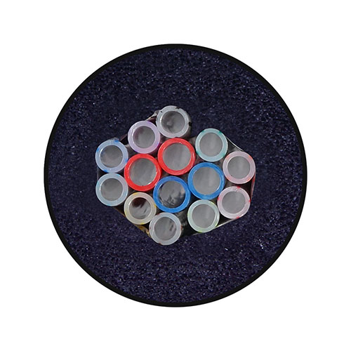 CABLED 10+4 TAPED JACKET 5/16" ID HI GLOSS TUBES - CBS Inc.