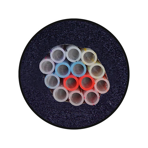 CABLED 10+4 TAPED JACKET 3/8" ID HI GLOSS TUBES - CBS Inc.
