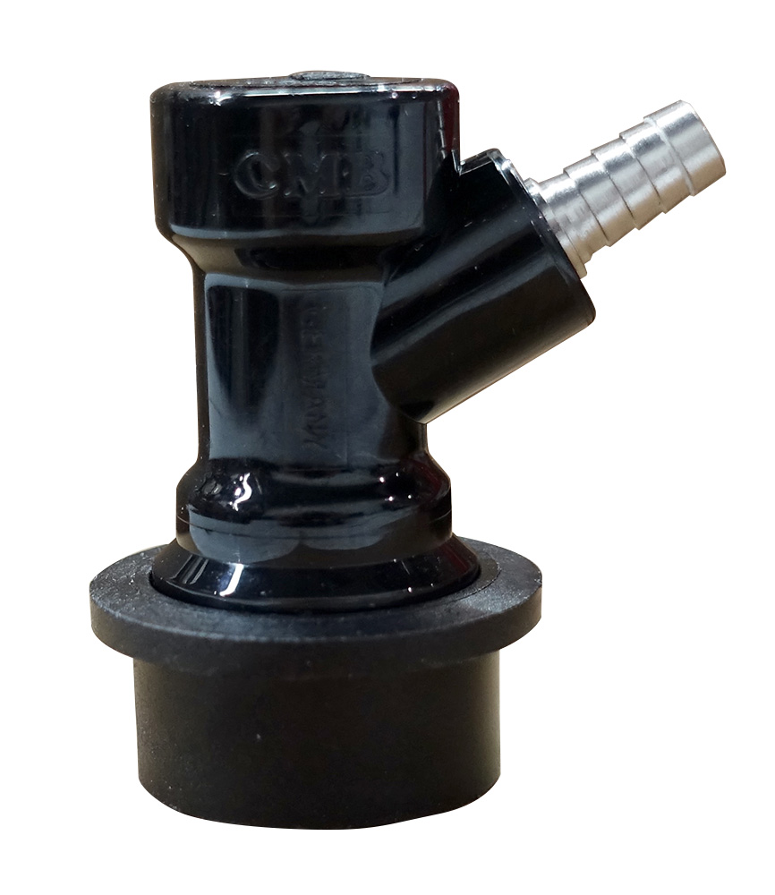 BALL LOCK LIQUID QUICK DISCONNECT 1/4" BARB FITTING - CBS Inc.