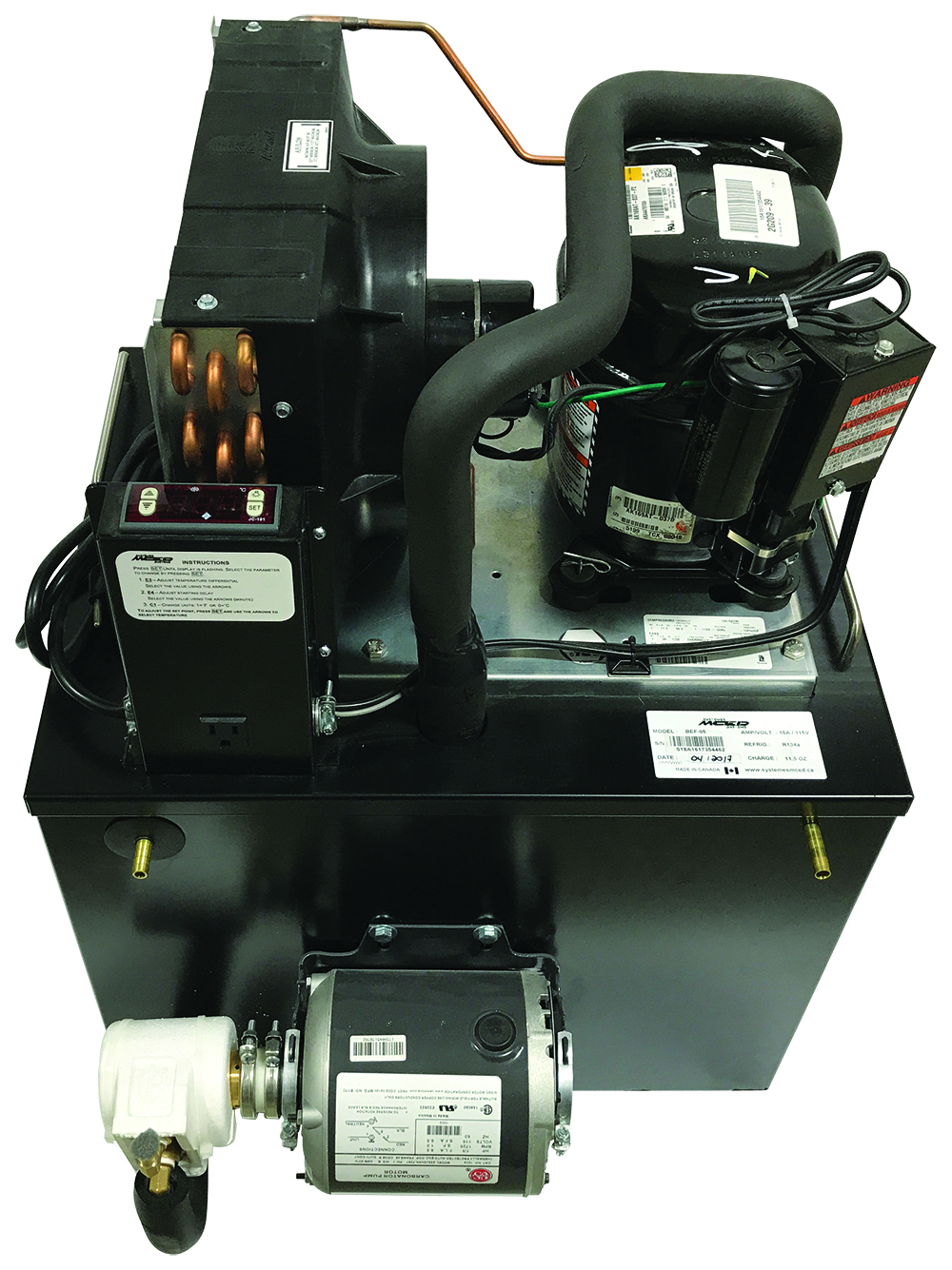 Chill-Max 1/2 HP 2 Pump 4080 BTU Glycol Power Pack - CBS Inc.