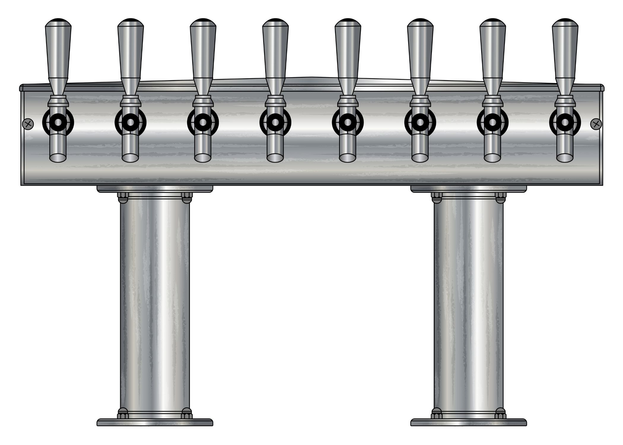 DBL PEDESTAL "T" TOWERS - CBS Inc.